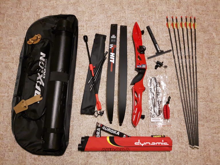 Bogen 8 Recurve Core Jet-Metal rot RH | Bogenverleih Jena